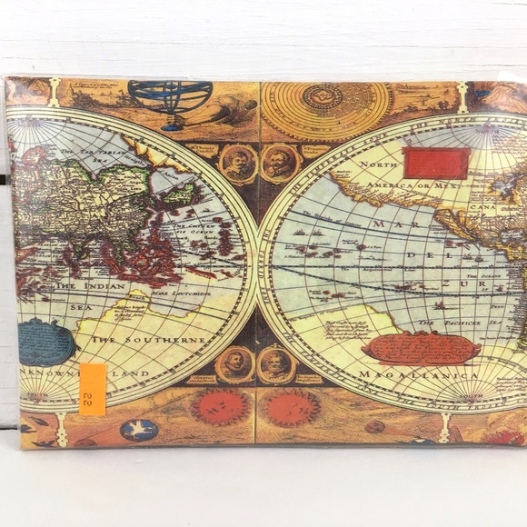 Vintage Photo Album | Office | Vintage Mini Photo Album Antique Maps ...